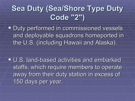 Type Duty Assignment Codes Ppt