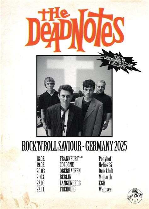 Event The Deadnotes Line Up