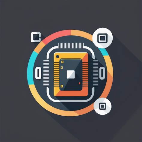Premium Ai Image Cpu Icon