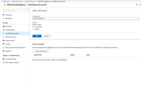 azure vm and disk throttling developer support