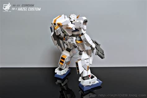 Craft Your Own Gundam Adventure The Rx 121 Hazel Ver Rara Paper Model