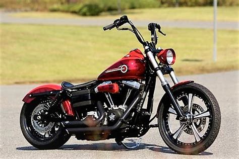 Wide Glide Bobber Harley Davidson Dyna Super Glide Harley Davidson