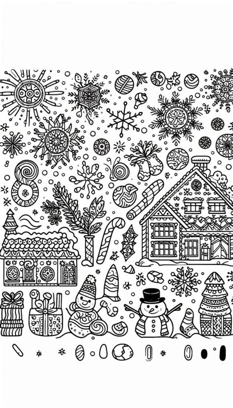 Winter Season Coloring Pages Color My Pages