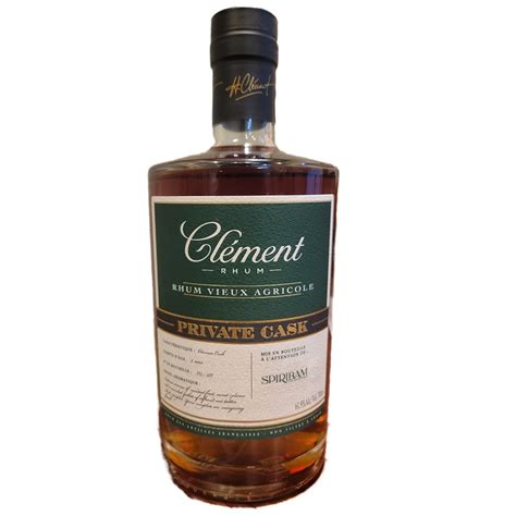 Rhum Clement Private Cask Finished In Oloroso Cask Rum 700ml