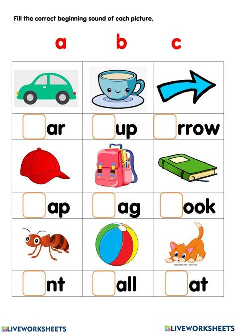 Letter Recognition And Phonics Worksheet A Uppercase Super Simple