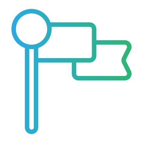 Flag Generic Gradient Icon