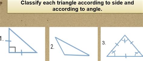 Classify Each Triangle According To Side And StudyX