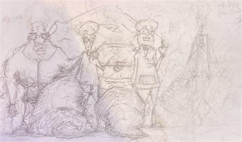 Some Characters From My Comic Looking For Input R Doodles