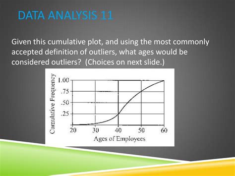 Ppt Understanding Statistical Analysis Through Data Exploration