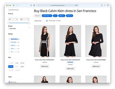 Filter Everything универсальный фильтр для Wordpress Woocommerce