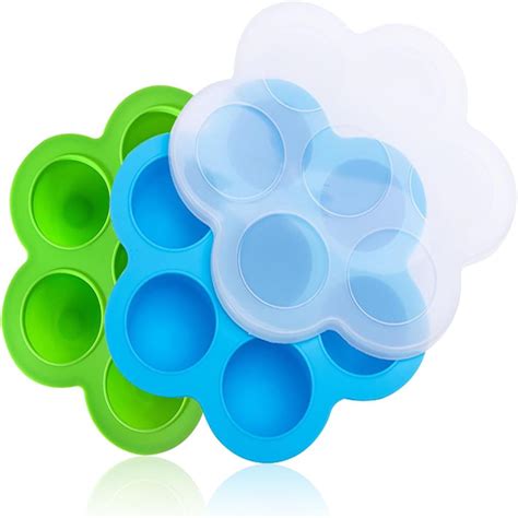 Silicone Egg Bite Molds 2 Pack Instant Pot Accessories Fit Instant