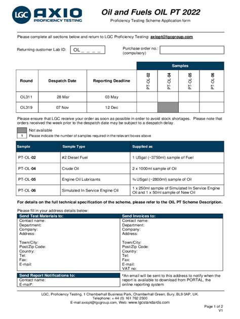 Fillable Online Lgc Proficiency Testing Pt Webinar Series Fax Email Print Pdffiller
