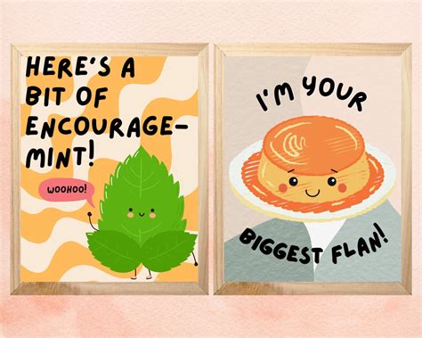 Funny Motivational Pun Set Of 11 Printable Posters Digital Downloads