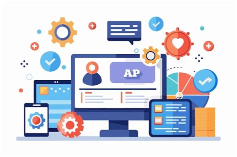 a modern workspace showcases customizable application programming