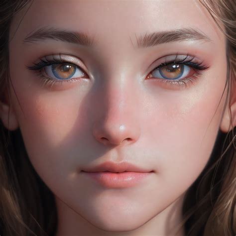 Looking At The Audience Close Up Close Up Light Makeup Realism