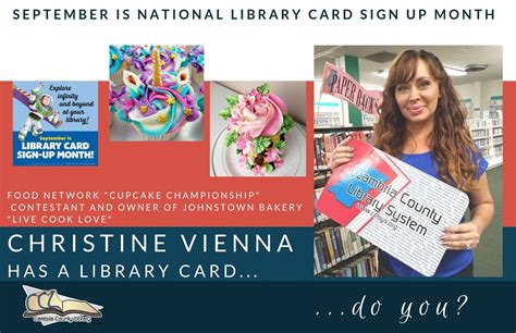 Christine Vienna Has A Library Cambria County Library