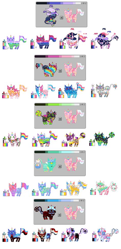 Pride Unicats Batch [open] By Koshechkazlatovlaska On Deviantart