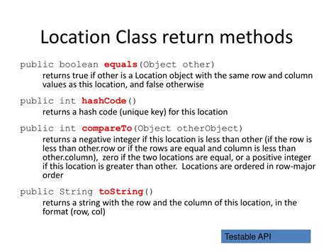 Ppt Location Class Powerpoint Presentation Free Download Id5776387