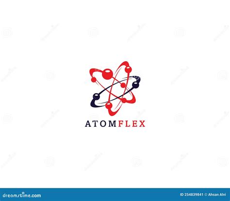Atom Logo Design Symbol Of Science Research Atom Logo Icon