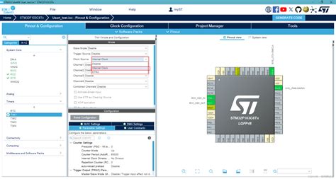 Stm32f1学习笔记四—cubemx定时器中断平滑滤波stm32cubemx定时器tim1中断 Csdn博客