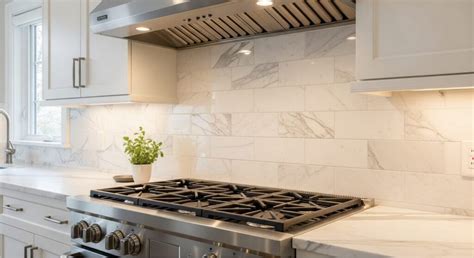 15 Modern Kitchen Marble Backsplash Styles You Will Love