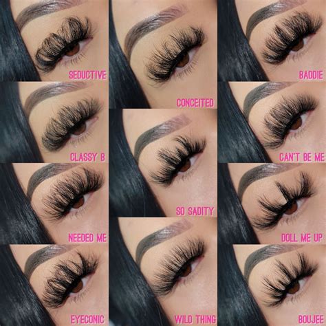 Luxury Mink Lashes Lash Names Lashes Fake Eyelashes Pretty Lashes