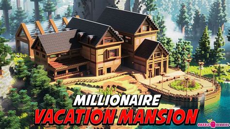 Millionaire Vacation Mansion By Razzleberries Minecraft Marketplace