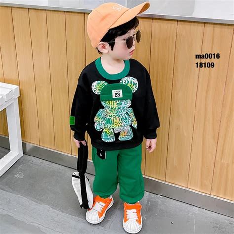 سویشرت و شلوار پسرانه تدی کیدزکالا