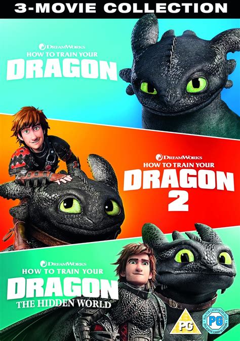 How To Train Your Dragon 3 Movie Collection [dvd] Uk Jay