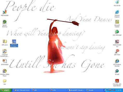 Yuna Dancing Desktop By Eviiiiiiiiiiiiiiiiil On Deviantart