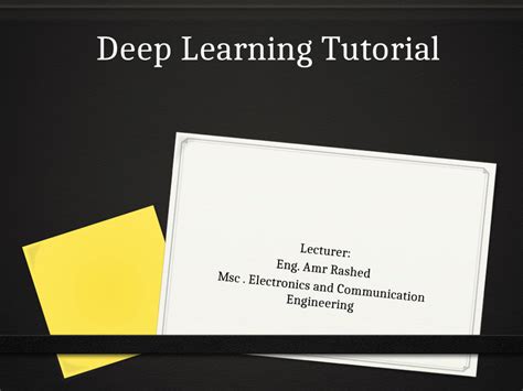 PDF INTRODUCTION TO DEEP LEARNING