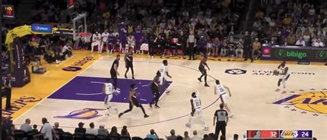Lebron James Air Balling A Logo Three Is Probably The Most Embarrassing Shot Of His Career The