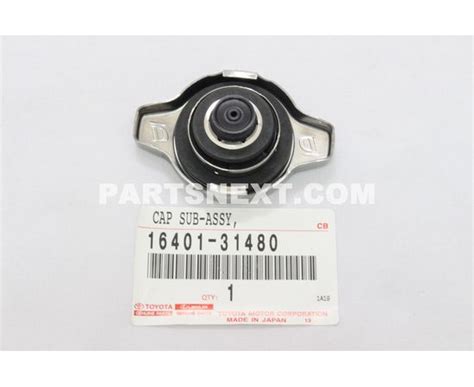 Toyota 16401 31480 Cap Sub Assy Radiator