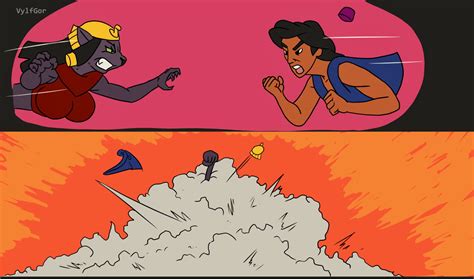 Mirage And Aladdin By Vylfgor