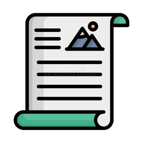 Business Analysis Report Vector Icon Which Can Easily Modify Stock