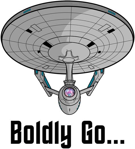 Starship Enterprise Silhouette