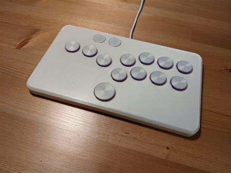 Slimbox Hitbox Layout Low Profile Fightstick By Jfedor Download Free