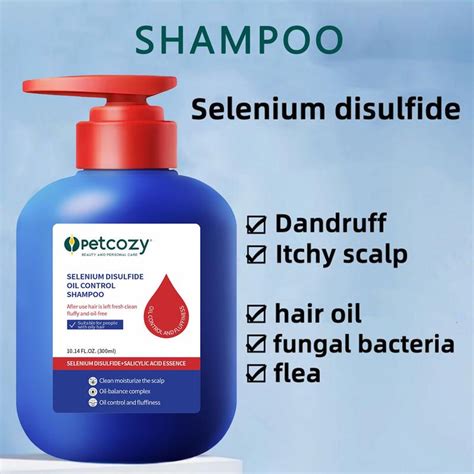 Selenium Disulfide Hair Care Shampoo Oil Control Refreshing Anti