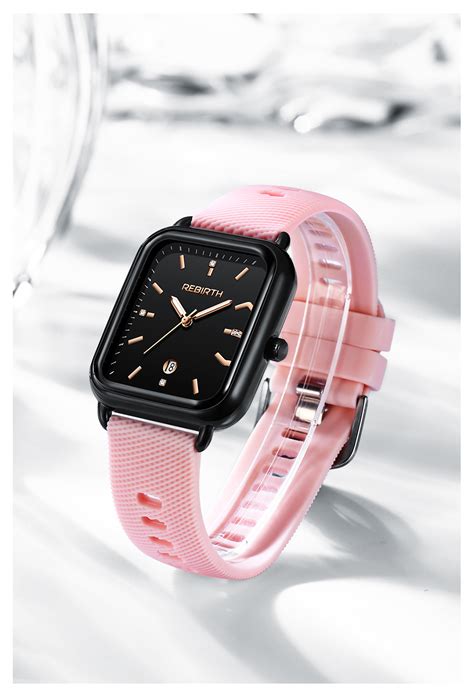 Jual Rebirth Jam Tangan Wanita Korea Anti Air Kuarsa Kasual Elegan Tali Silikon Jam Tangan Cewek