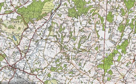 Old Maps Of Wye Downs Kent Francis Frith
