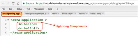Creating First Salesforce Lightning App