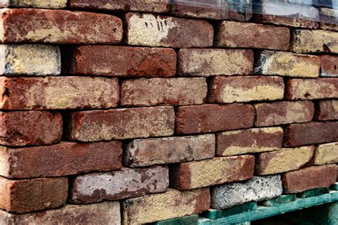 Antieke Waalformaat Vormbak Gevelsteen Bezand Rood Paars