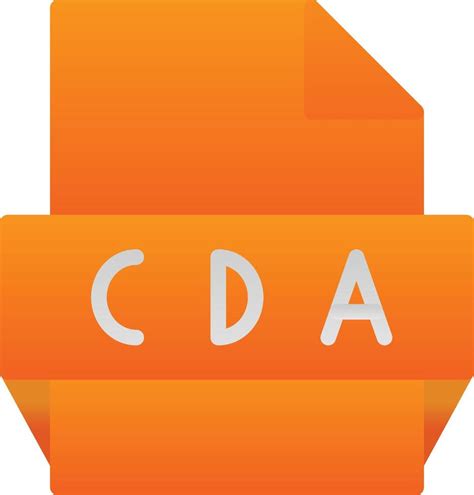 Cda File Format Icon 15831086 Vector Art At Vecteezy
