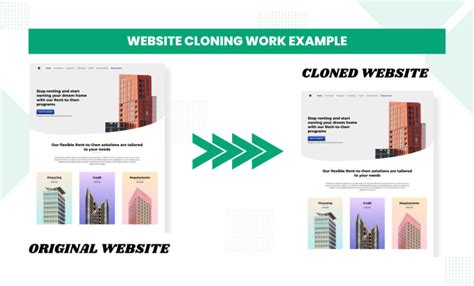 create clone of website using pure css html and js by m ahsan75 fiverr