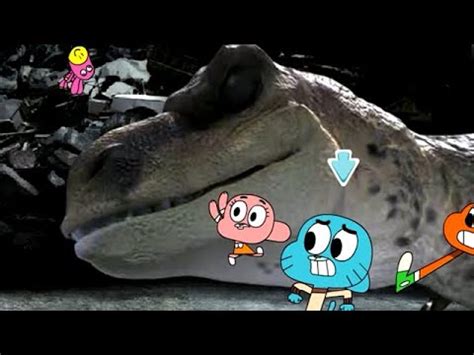 The Amazing World Of Gumball Dino Donkey Dash Cn Games Youtube