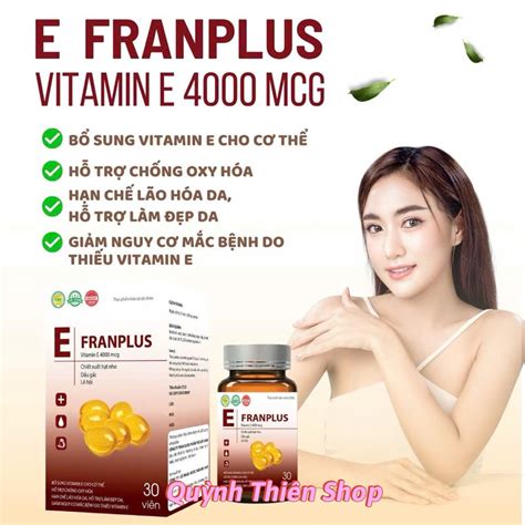 Chính Hãng Viên Uống Vitamin E 4000 Hộp 30 Viên Shopee Việt Nam