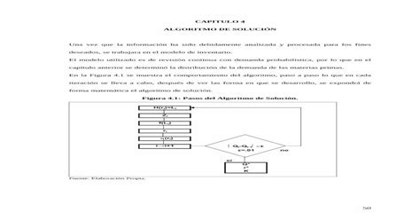 Capitulo 4 Algoritmo De SoluciÓn Catarinaudlapmxudlatales