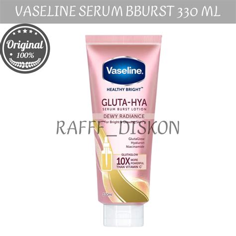 Jual Vaseline Gluta Hya 330 Ml Shopee Indonesia