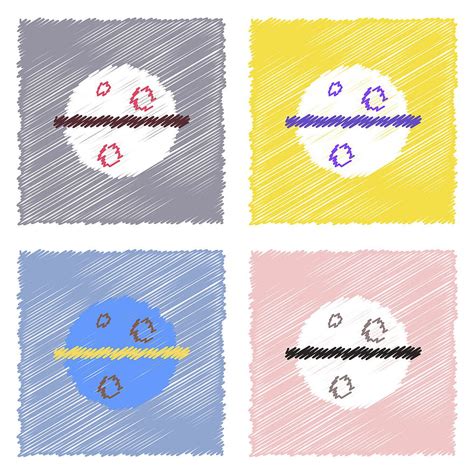 벡터 플랫 아이콘 디자인 컬렉션 우주 행성 Ai Eps Uidownload