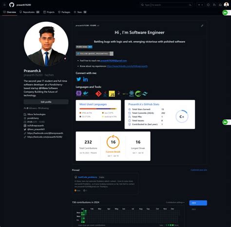 Prasanth K On Linkedin Could You Visit My Github Please Gcb5vwks